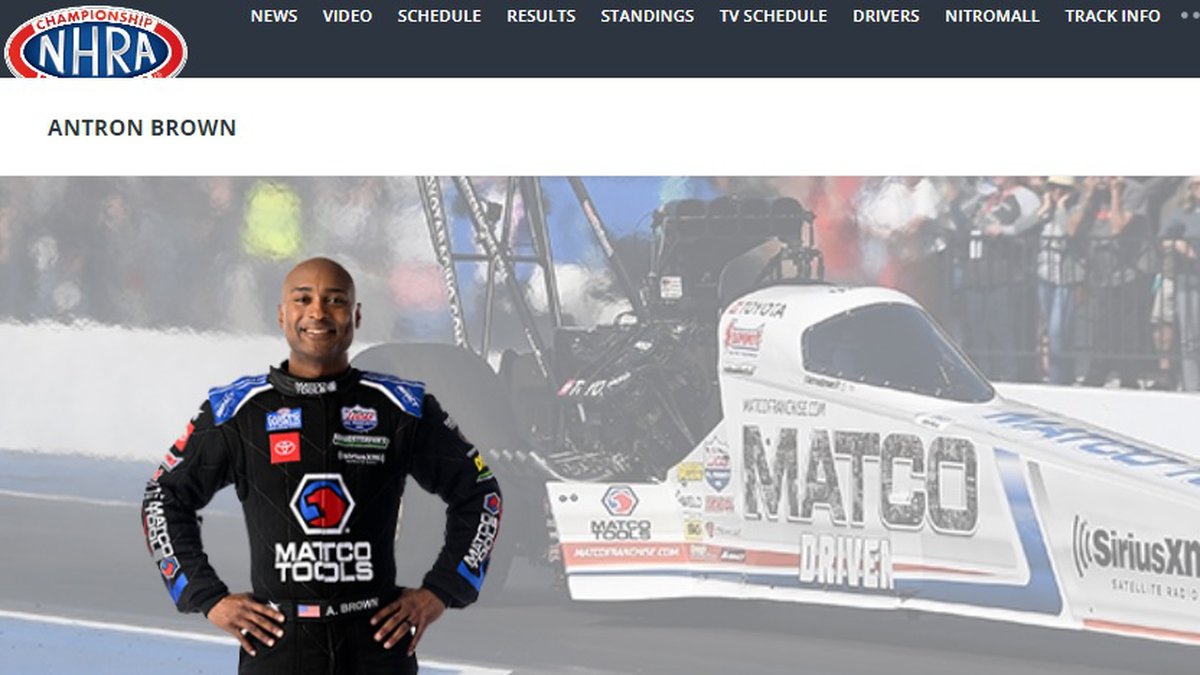 American drag racer Antron Brown to visit Ohio Technical College - Ohio ...